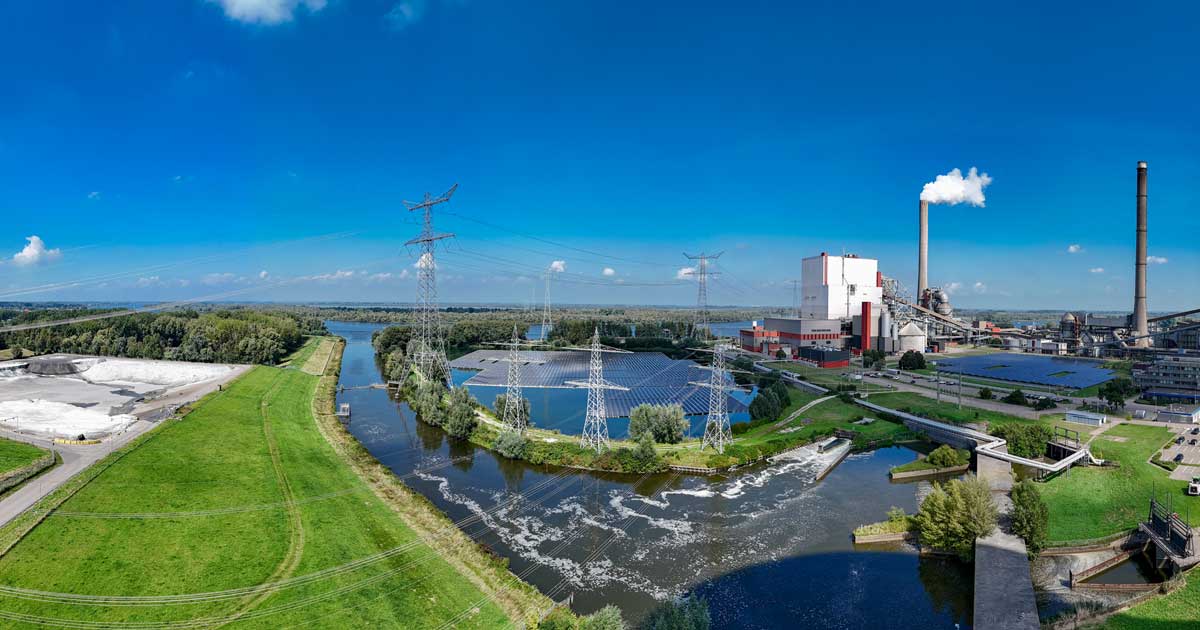 Amer biomass-fired power plant